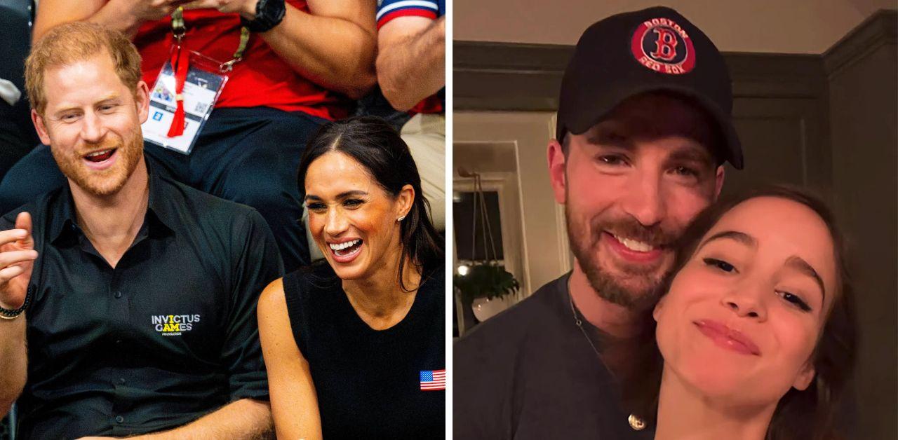 Meghan Markle, Prince Harry Hung With Chris Evans & Wife In Portugal ...