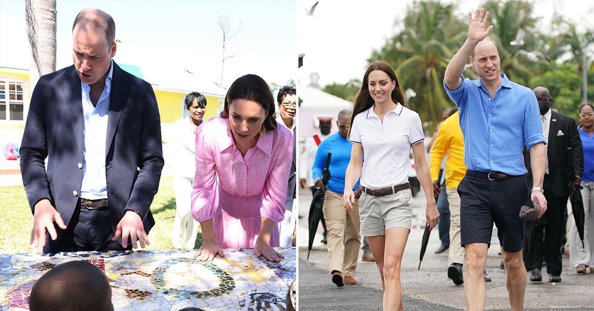 Kate Middleton & Prince William Eat Conch & Sail In Caribbean: Photos ...