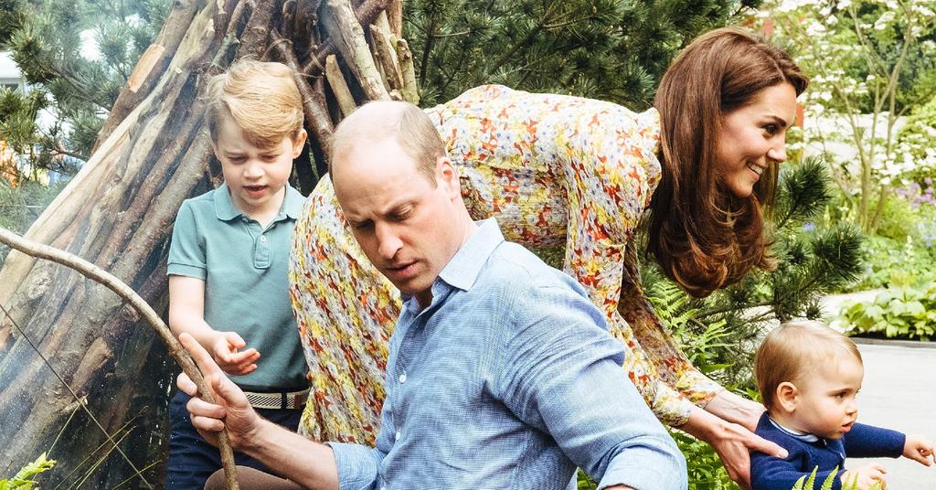 Prince William Spotted With George And Charlotte On Father's Day - The ...