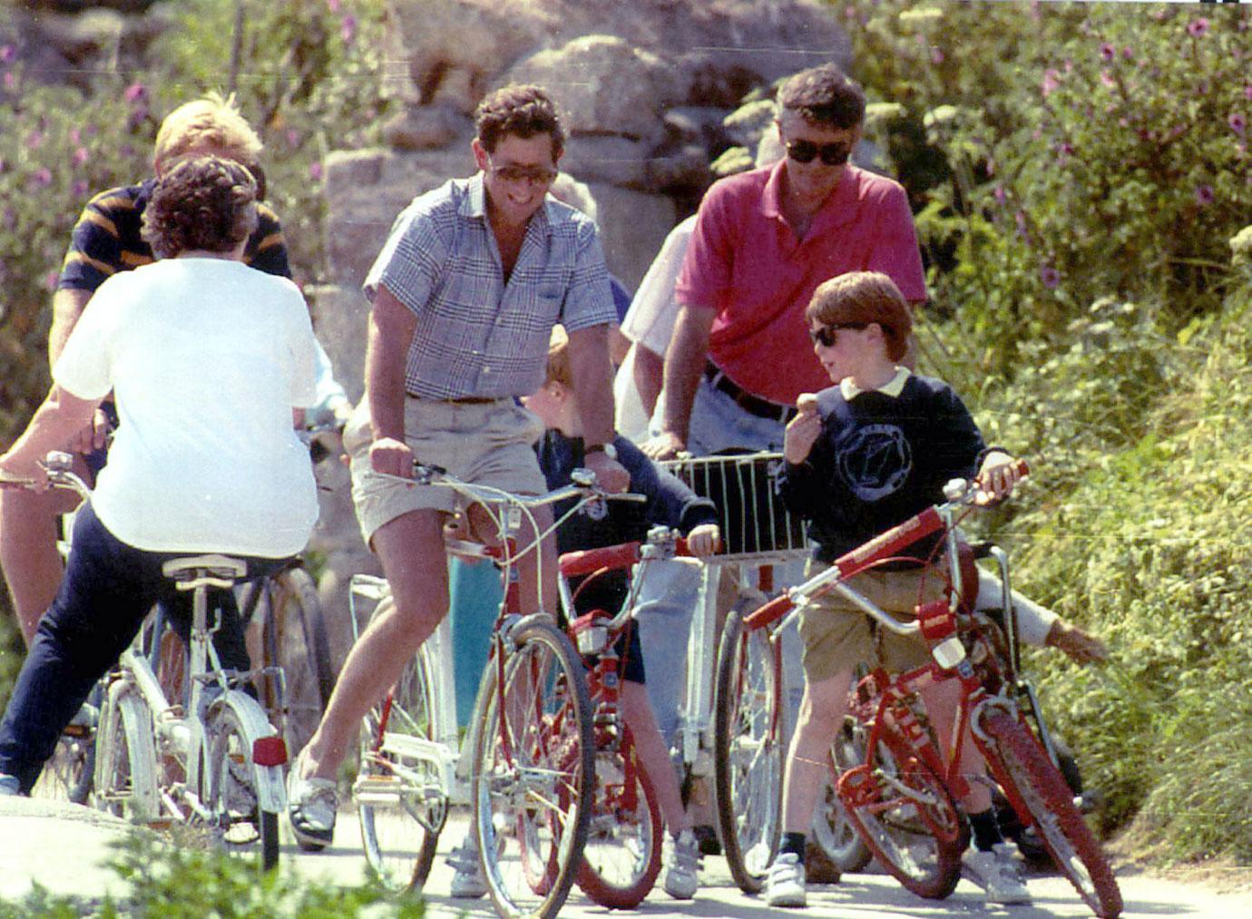 Photos Of Prince Harry Riding A Bike Resurface After Claims - The Royal ...