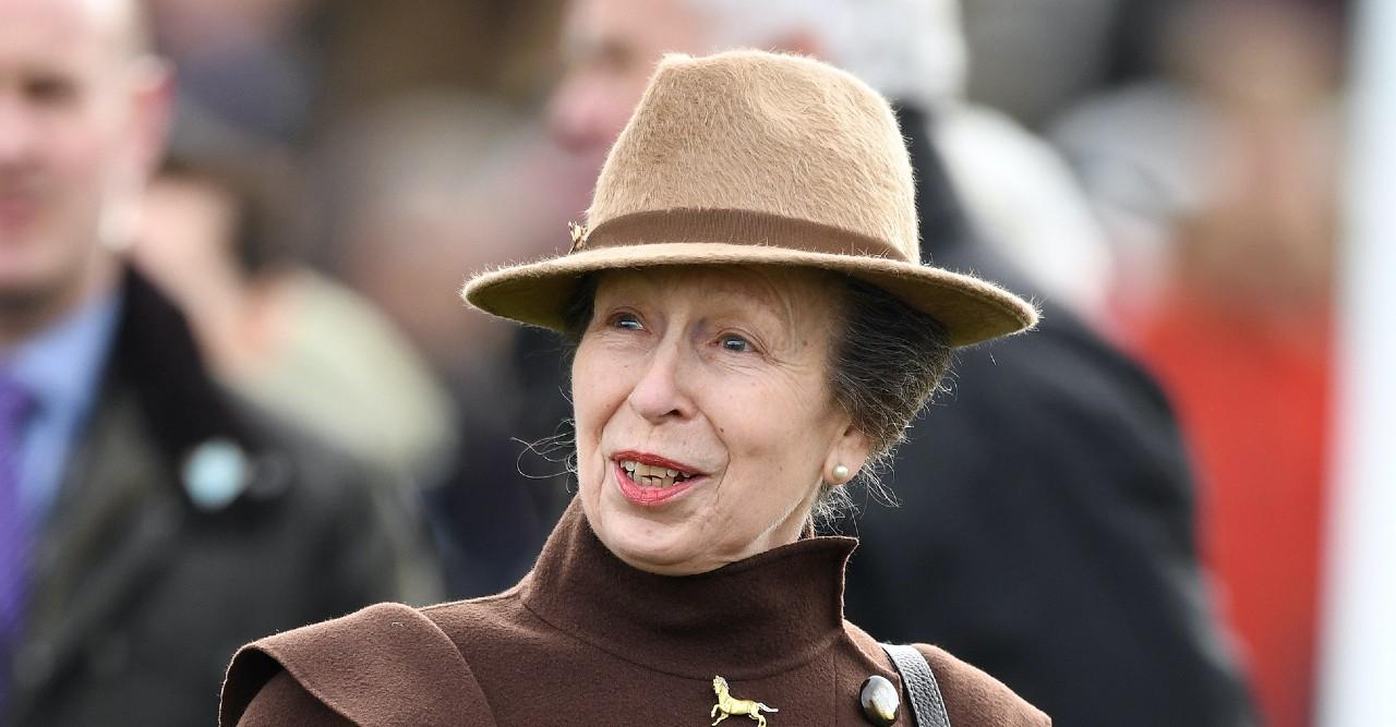 Inside Princess Anne's Cluttered But Cozy Living Room: Photo - The ...