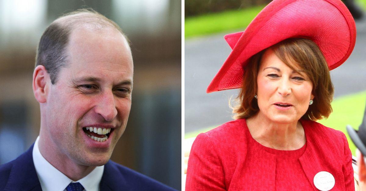 Carole Middleton 'Protects' Prince William In The Absence Of Diana ...