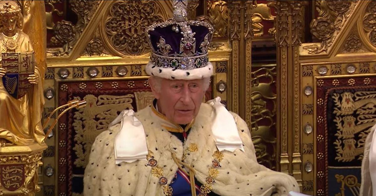 King Charles Snapped At A Young Page Boy At The Opening Of Parliament ...