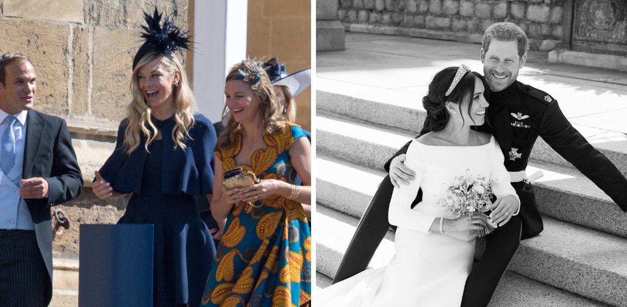 Prince Harry's Ex Chelsy Davy Hugged Meghan Markle On Her Wedding Day ...