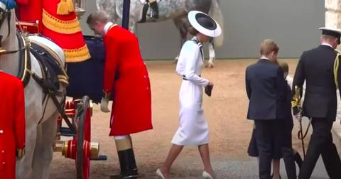 Kate Middleton Stands Out At Her Comeback Event Trooping The Colour ...