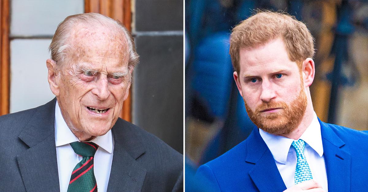 Prince Philip Once Told Prince Harry To 'Come Back Alive' After ...