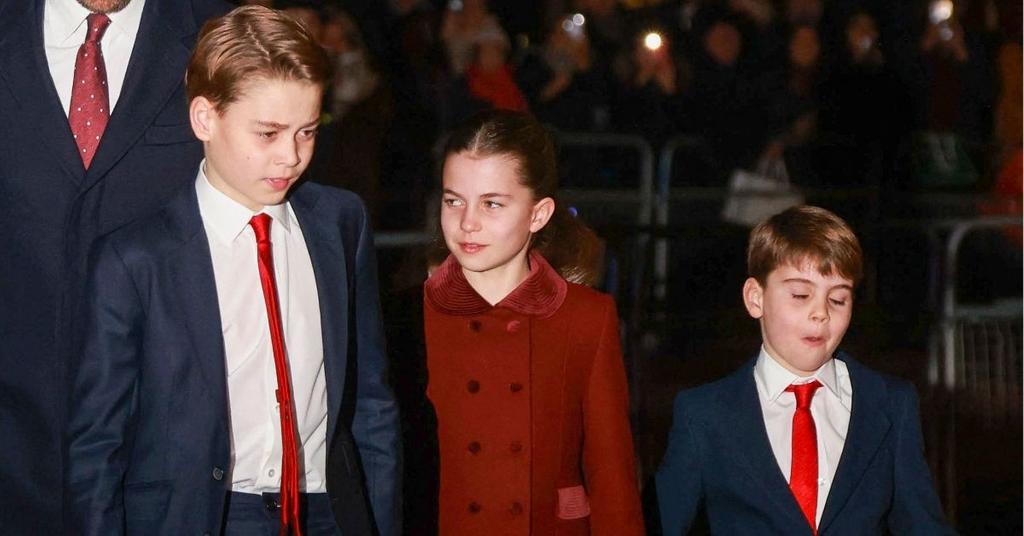 Princes George & Louis Praised For Mature Appearance At Carol Service ...